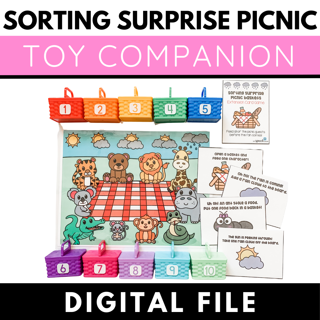 Sorting Surprise Picnic Baskets - Digital Add-On! – My Speech Shop