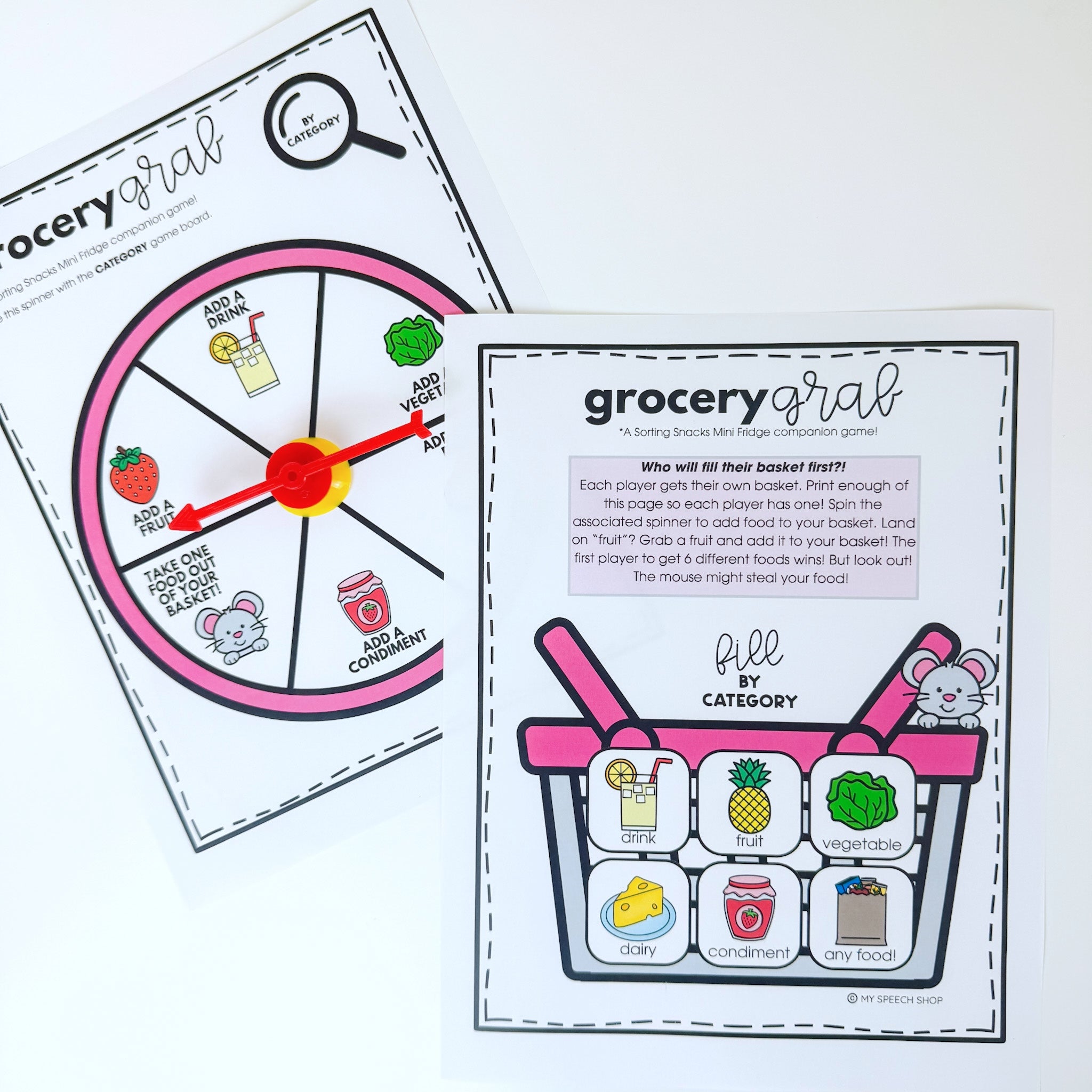 Sorting Snacks Mini Fridge – My Speech Shop