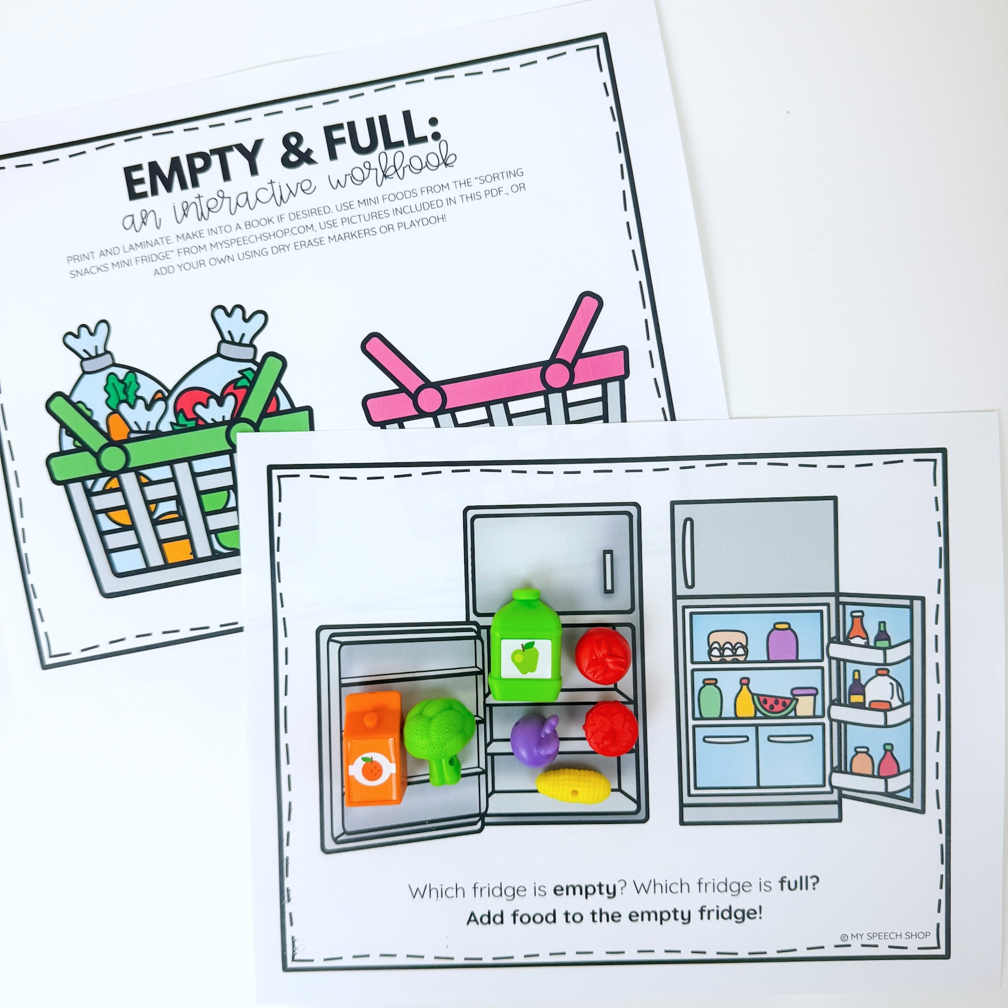 Sorting Snacks Mini Fridge – My Speech Shop