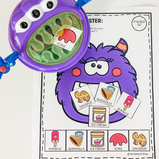 Feed the Monster Toy – My Speech Shop
