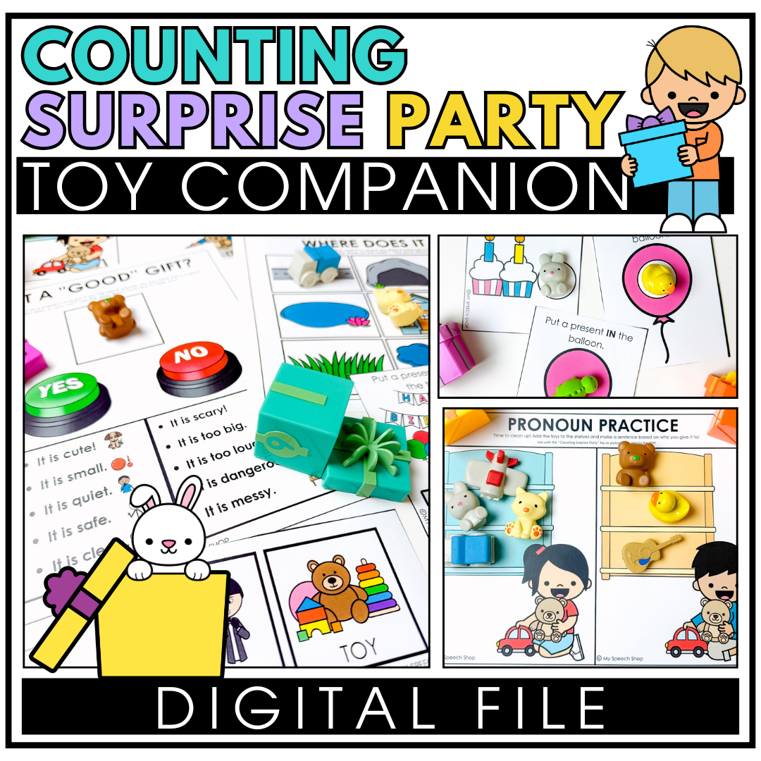Counting Surprise Party - Digital File – My Speech Shop